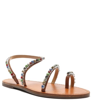 SANDÁLIA RASTEIRA GLAM SCHUTZ MARROM | Acquarela Shop