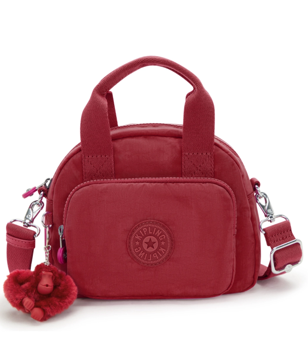 BOLSA KIPLING DEFEA MINI FUNKY RED VERMELHO | Acquarela Shop